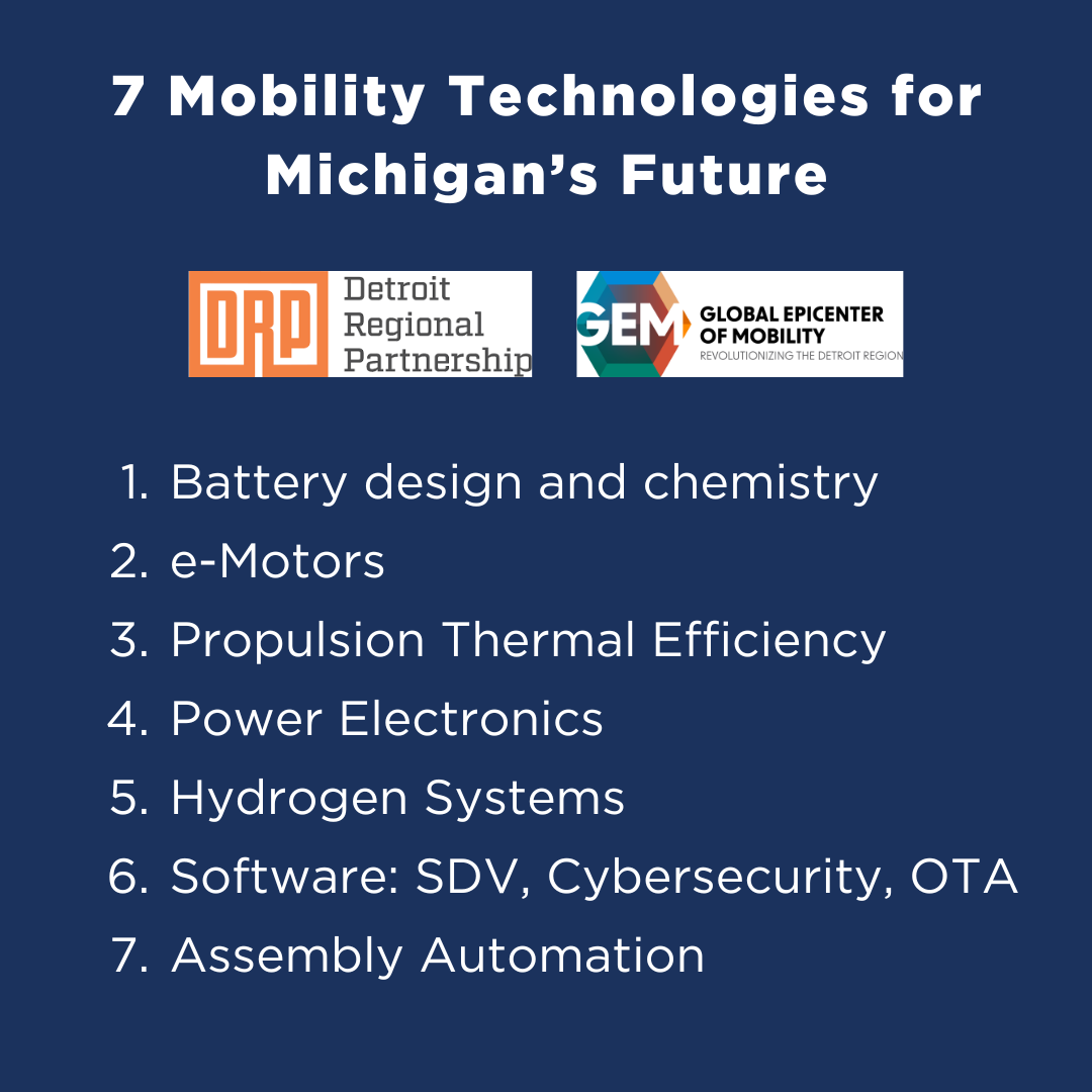 How We Get There: A Mobility Technology Roadmap for the Detroit Region ...